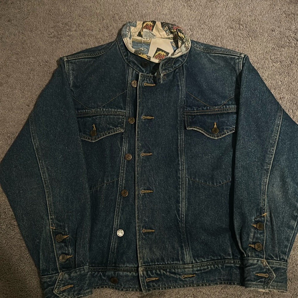 Rare “Gasoline Comic” Denim Jacket - Gem
